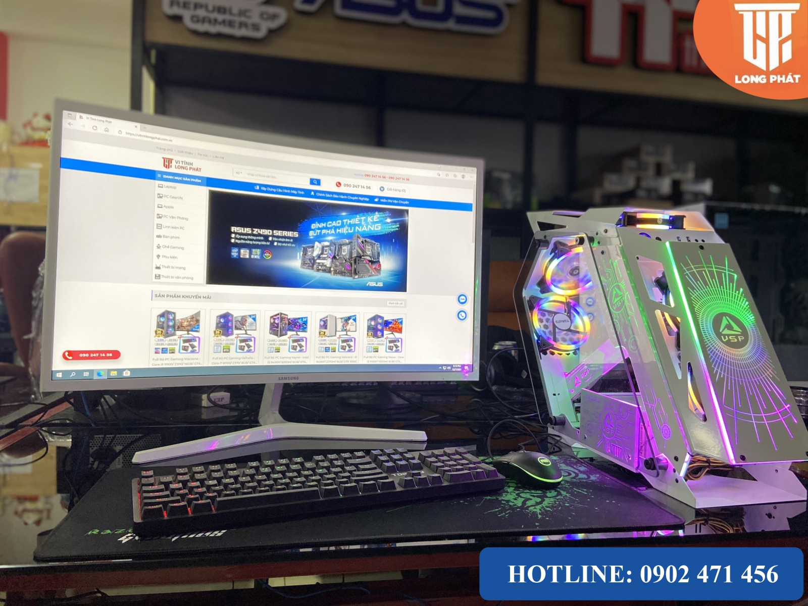 Build bộ pc 10 triệu tại Long Phát Computer