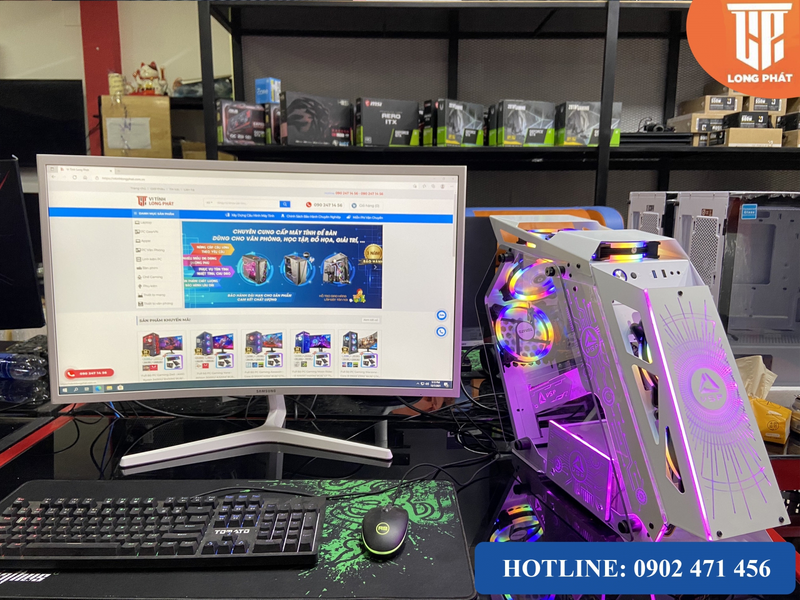 Full dàn PC Gaming giá rẻ nhất TpHCM | Cấu Hình Khủng