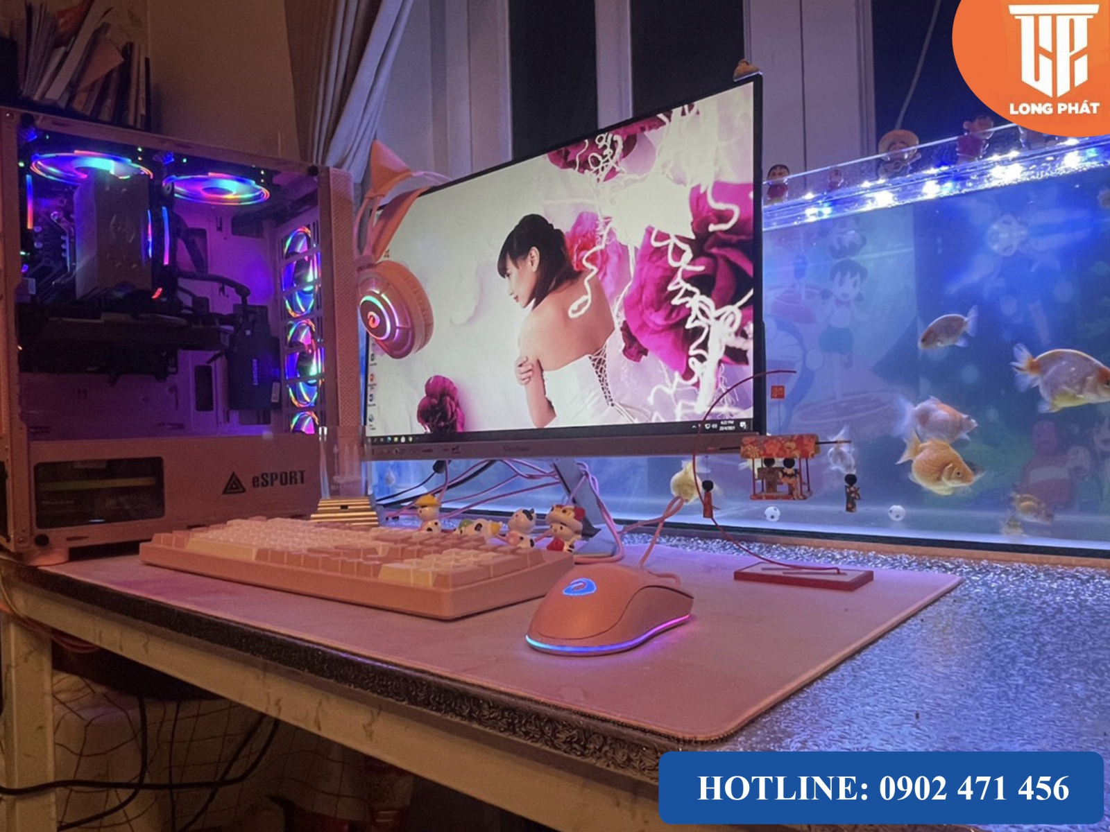 Build dàn pc gaming 10 triệu tại Long Phát Computer