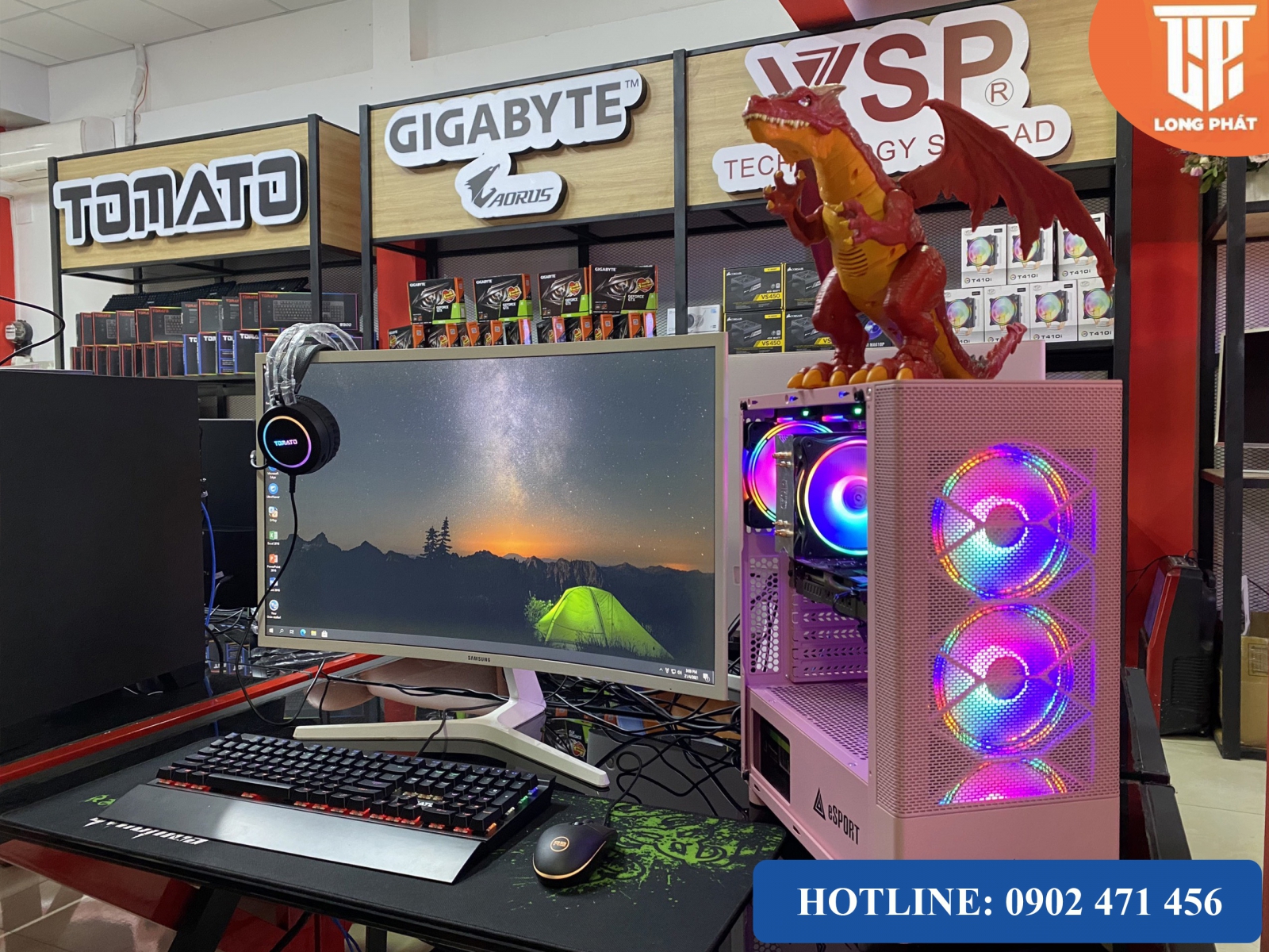 Build pc gaming 7 triệu tại Long Phát Computer
