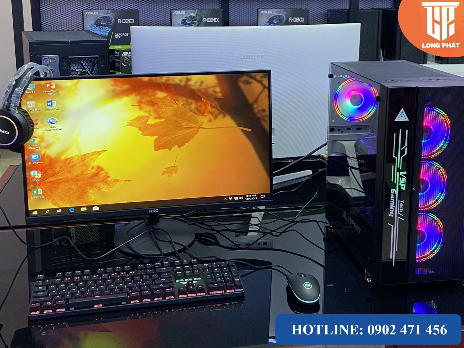 Build pc gaming gtx 1060 6gb tại Long Phát Computer